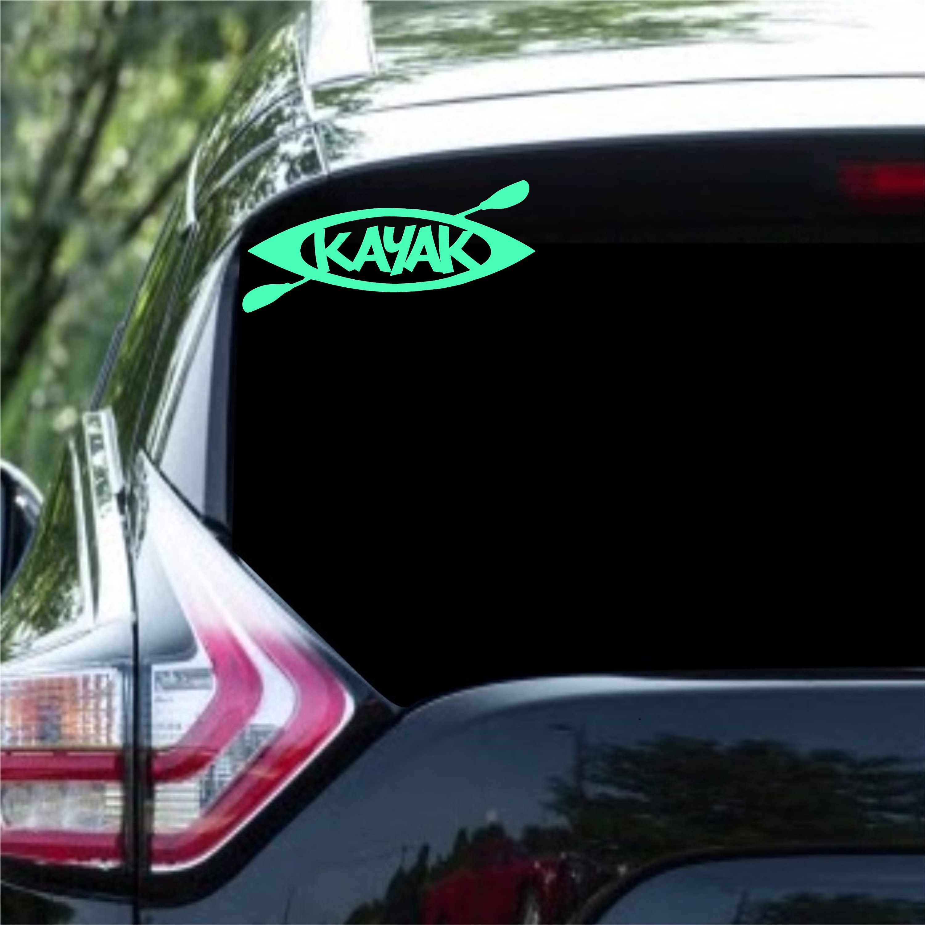 Kayak Vinyl Decal-choose Your Color and Size - Etsy