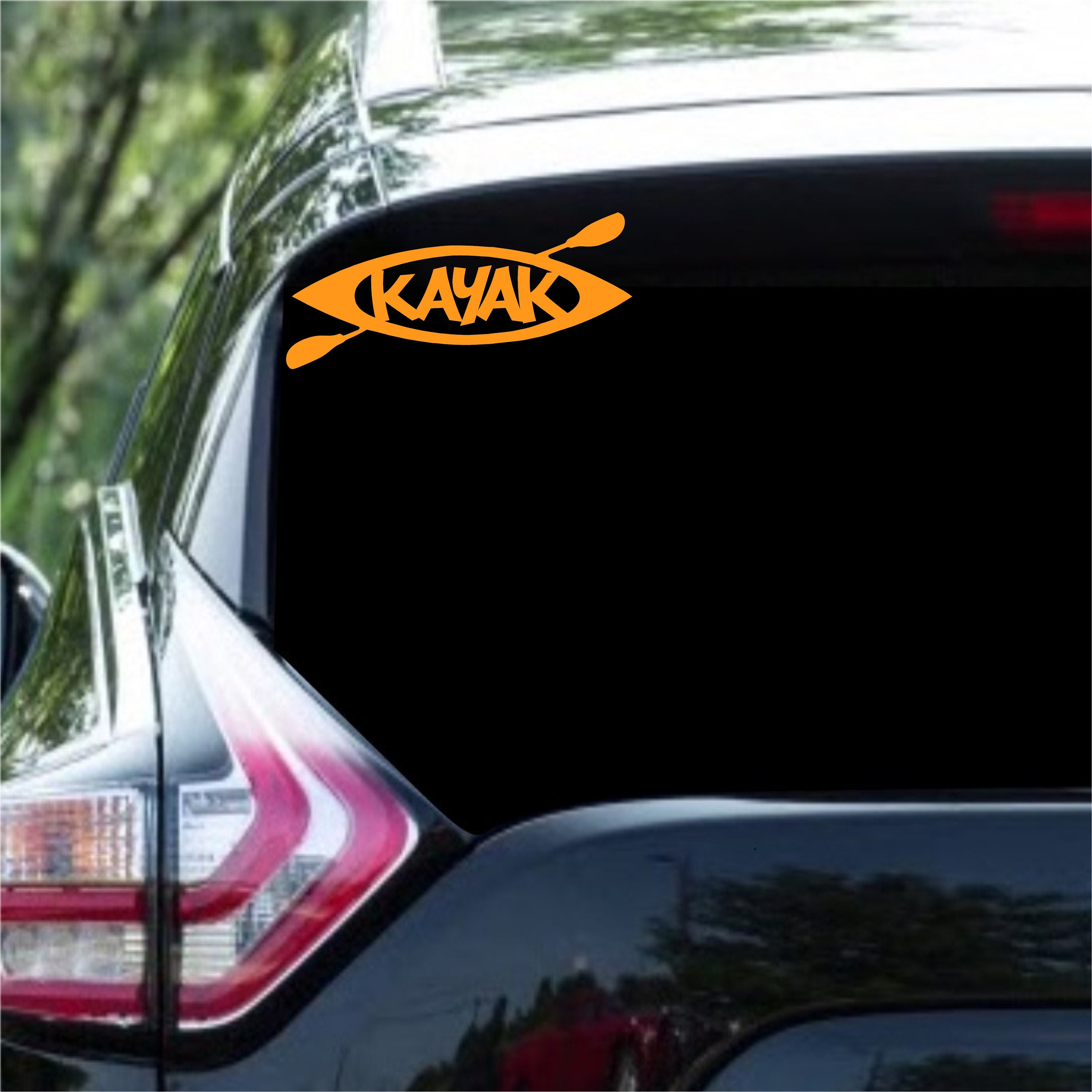 Kayak Vinyl Decal-choose Your Color and Size - Etsy