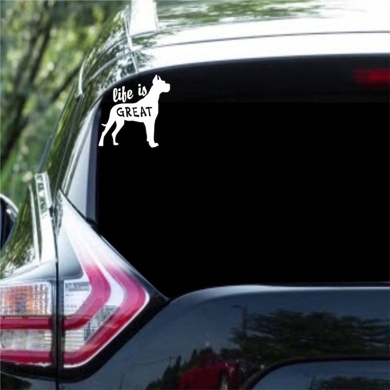 Great Dane Decal - Etsy