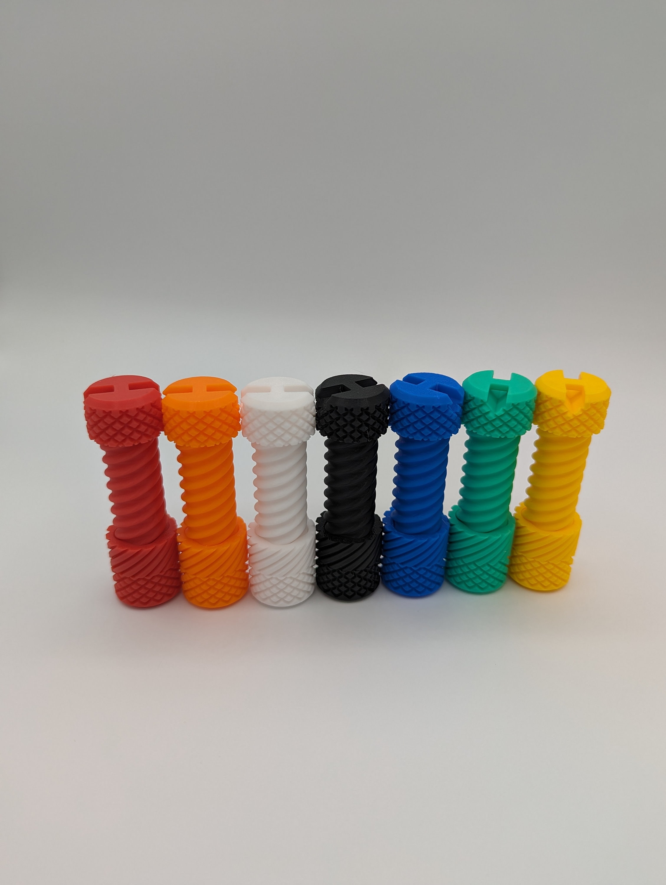 Fidget Bolt, 3d Printed, Stress Relief, Fidget Toy, Gift, Adhd, Unique ...