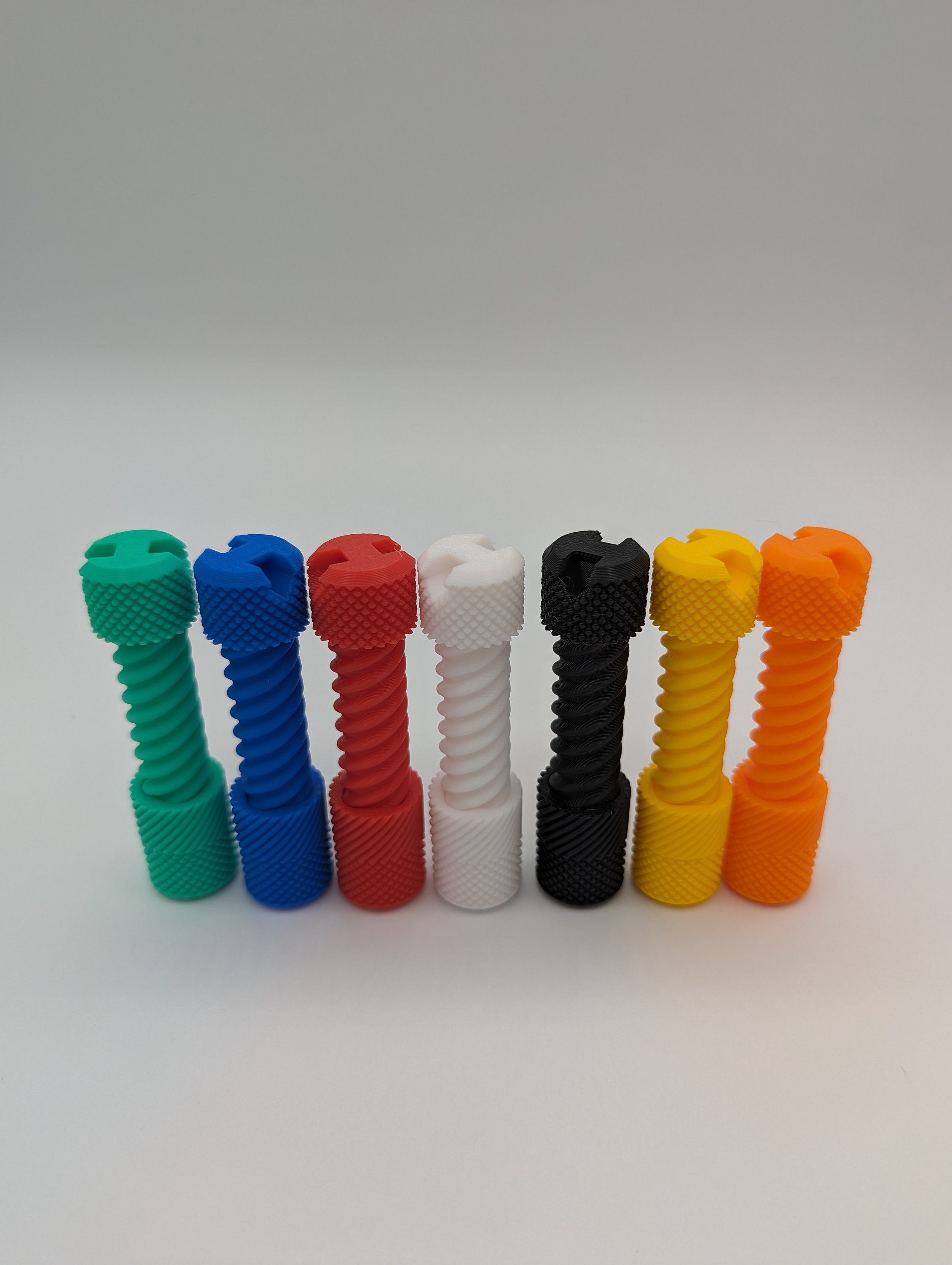 Fidget Bolt, 3d Printed, Stress Relief, Fidget Toy, Gift, Adhd, Unique ...