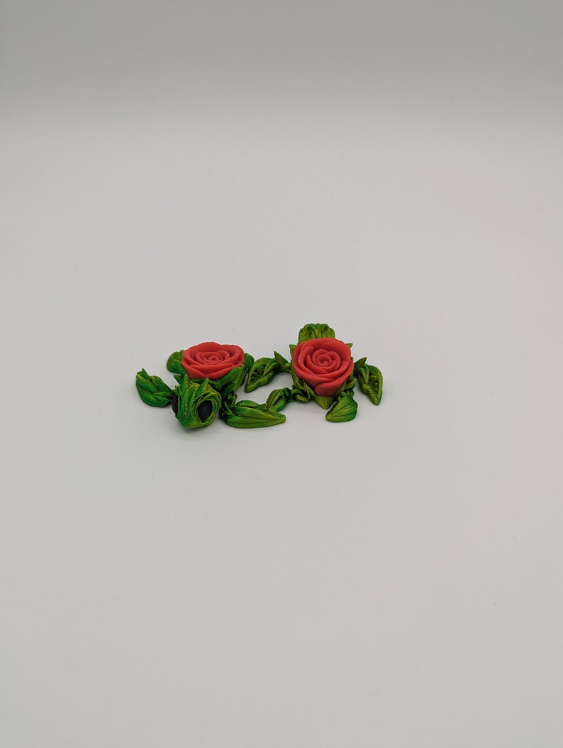 Tiny Rose Turtle, 3inch 3d Turtle, Articulated 3d Print, Articulated ...