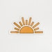 Sun Sticker | Vinyl Sticker | Glossy | Water Resistant | 3-inch Sticker ...