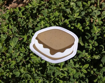 Smores Sticker or Magnet Laptop Sticker Water Bottle Sticker Sweet ...
