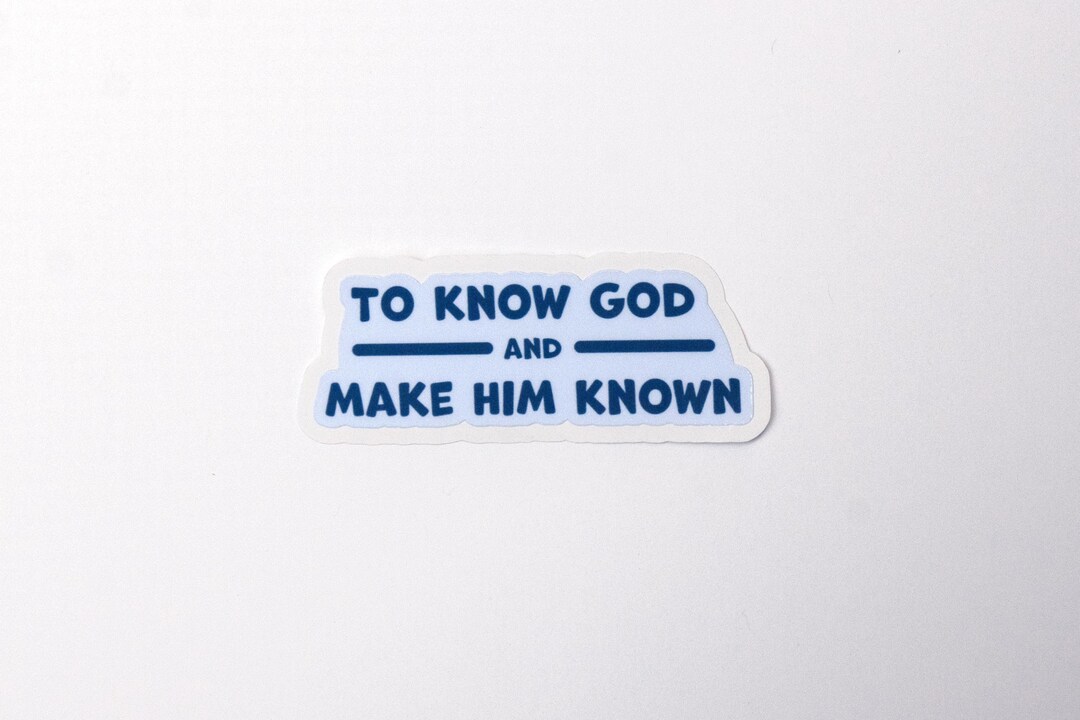 Blue Classical Conversations Motto Sticker|water Resistant Sticker ...