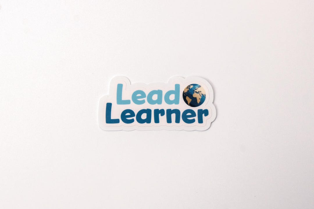 Lead Learner Globe Sticker|water Resistant Sticker|glossy Finish|2.5 ...