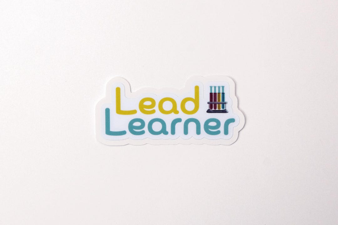 Lead Learner Test Tubes Sticker|water Resistant Sticker|glossy Finish|2 ...