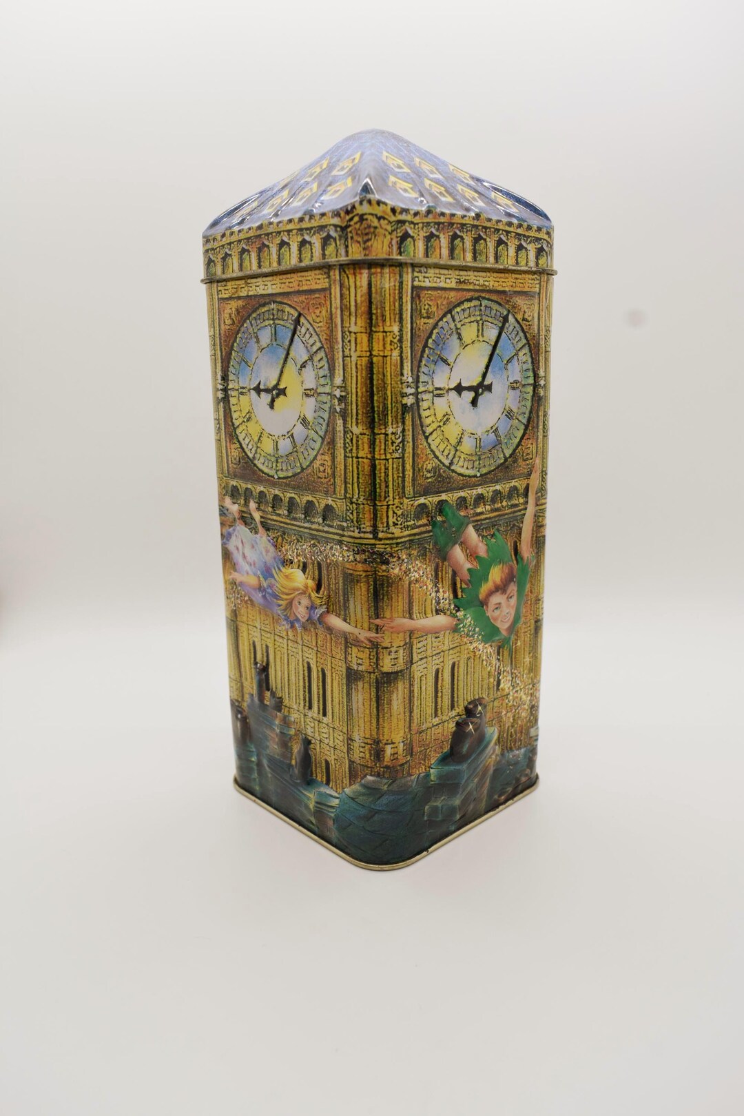 Peter Pan Money Box Tin Churchill's Confectionary Candy Tin 2001 - Etsy