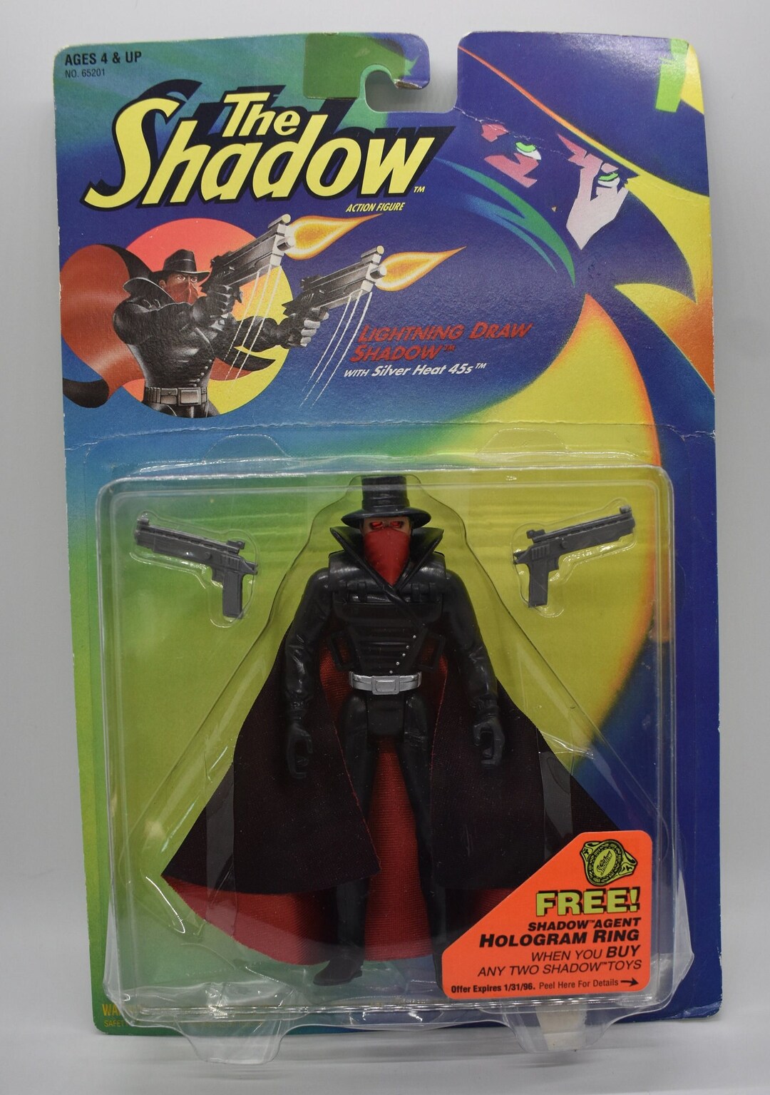 The Shadow lightning Draw Shadow With Silver Heat Action Figure and ...