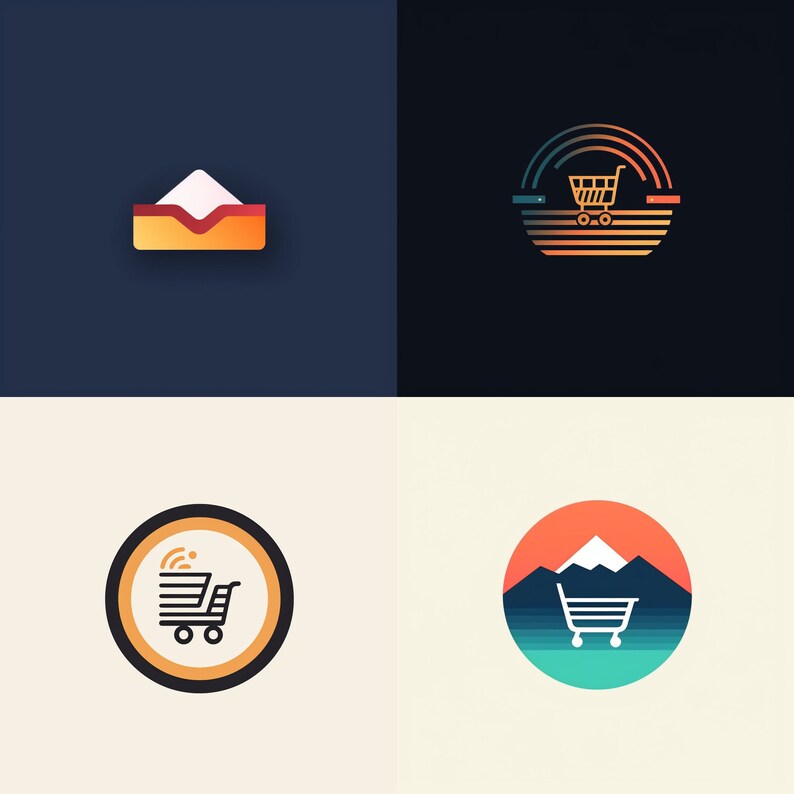 Logo Design Custom Logo Watermark Logo Modern Logo - Etsy