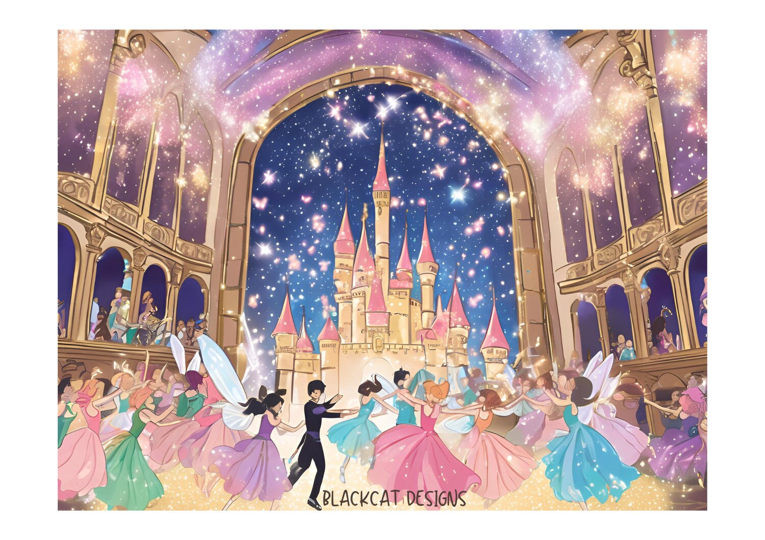 Enchanted Fairy Forest Kids Calendar 2025, Printable Calendar, 2025 ...