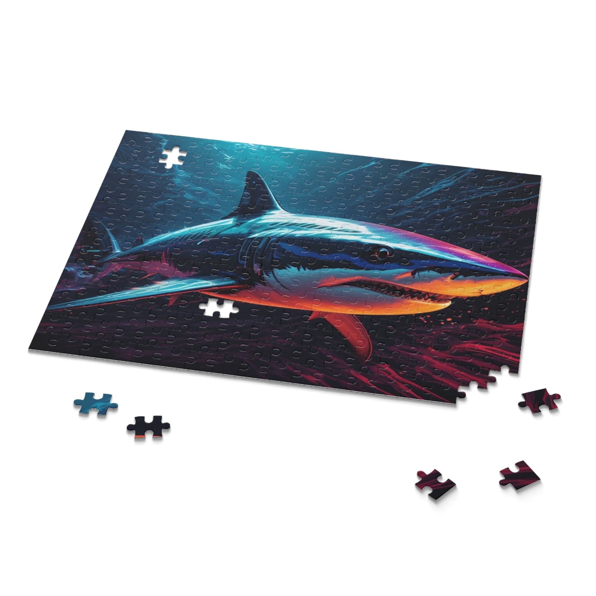 Mako Shark Puzzle - Fastest Shark in the World - Ocean Wildlife Jigsaw ...