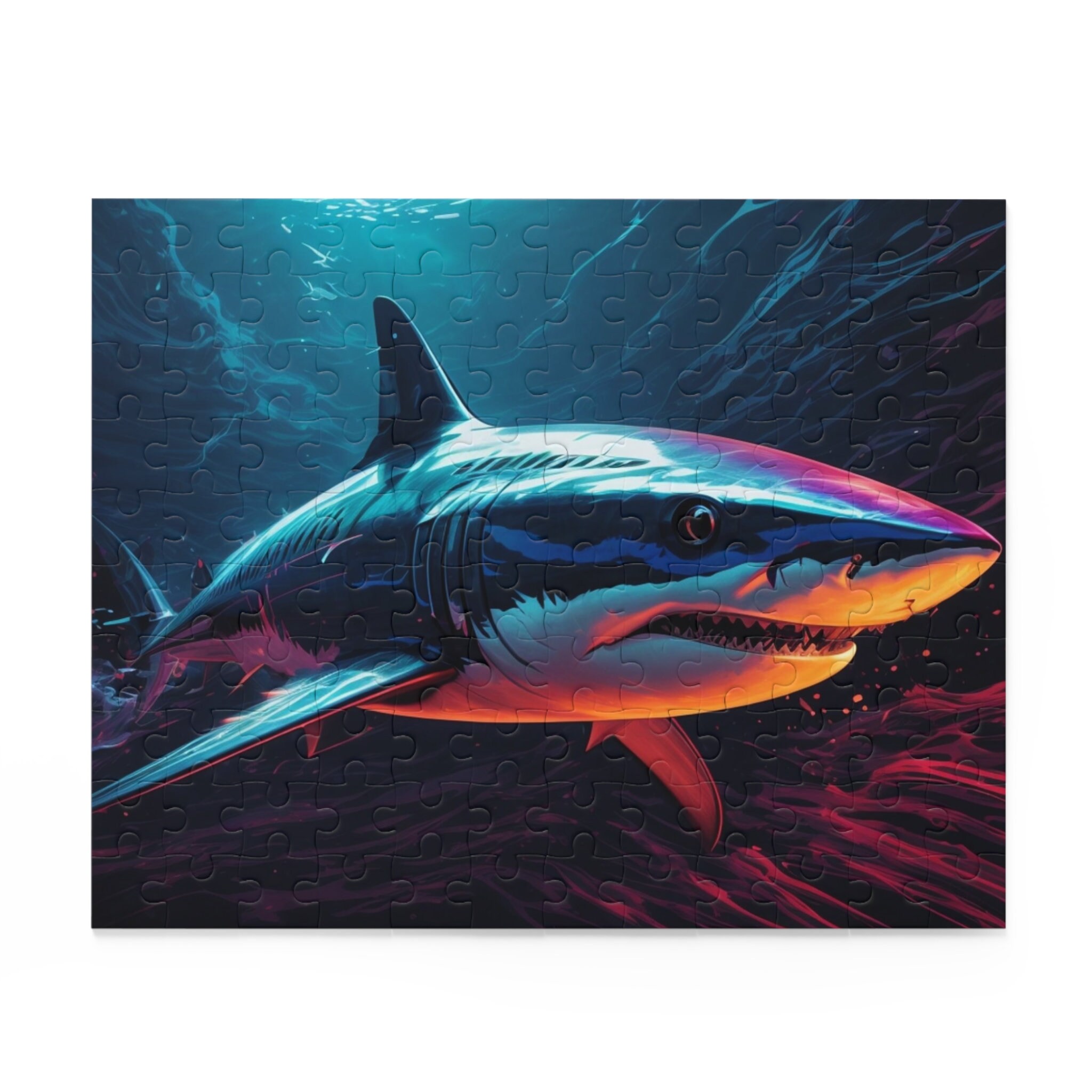 Mako Shark Puzzle - Fastest Shark in the World - Ocean Wildlife Jigsaw ...