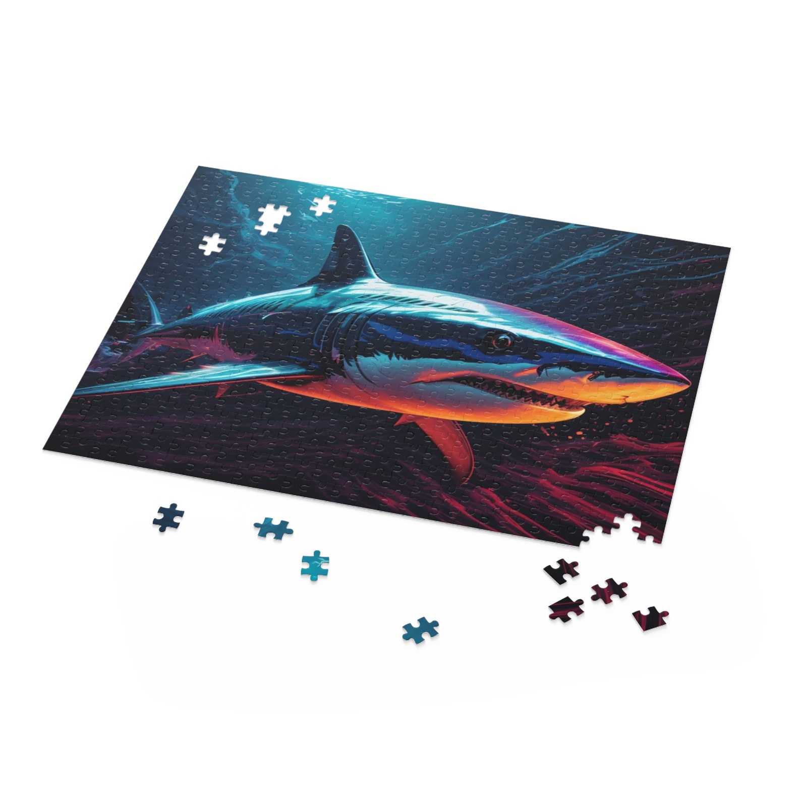 Mako Shark Puzzle - Fastest Shark in the World - Ocean Wildlife Jigsaw ...