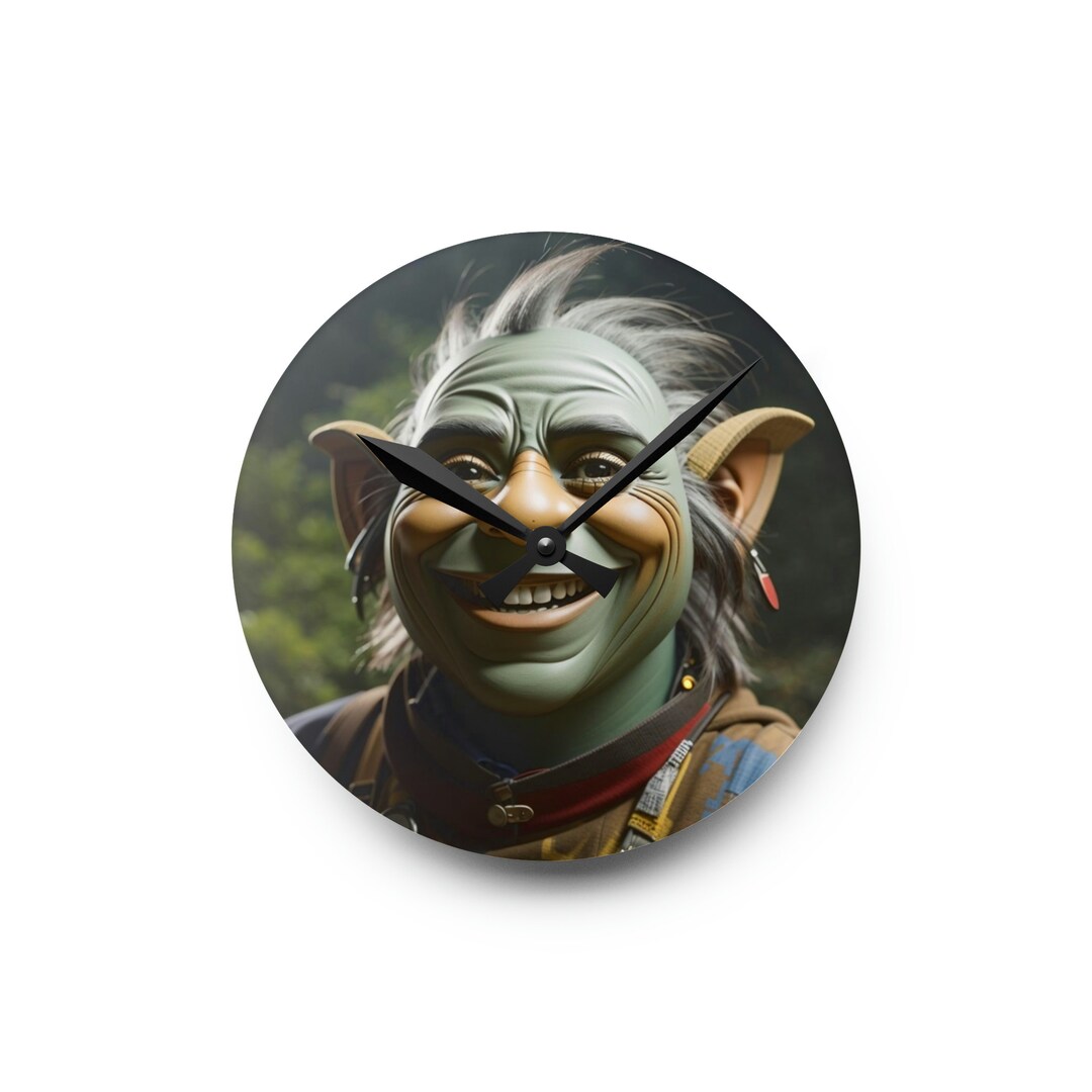 Troll Collection Clock Time to Troll Around - Etsy