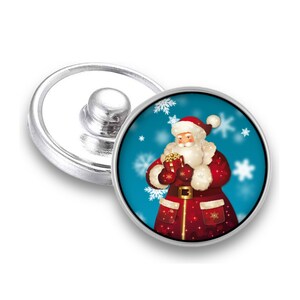 Christmas Snap Button Charm, Will Fit Into Any 18 Mm Snap Jewelry Base ...