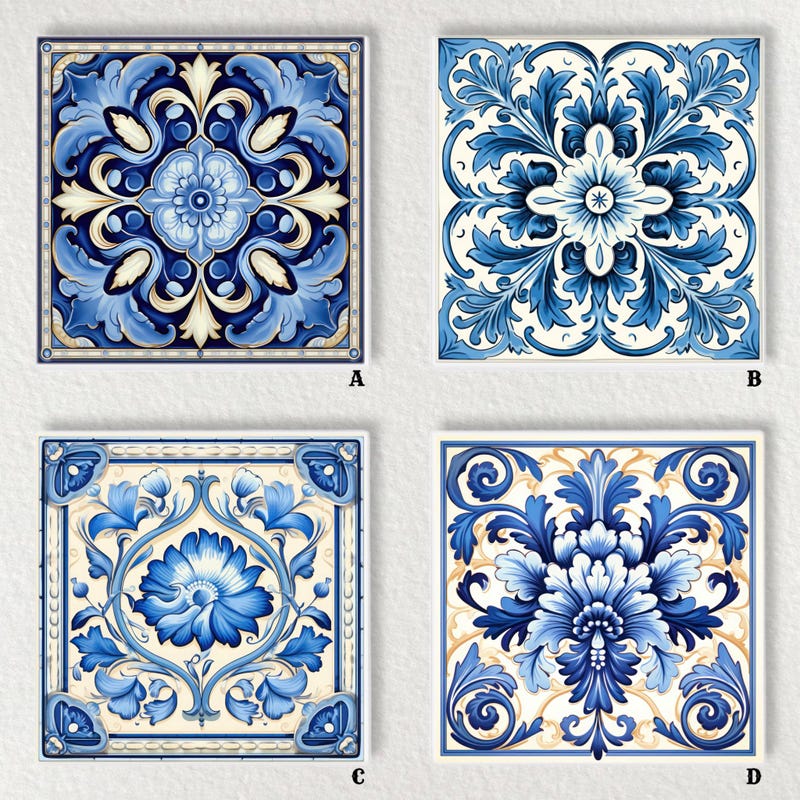 Portugal Handmade Tiles - Etsy