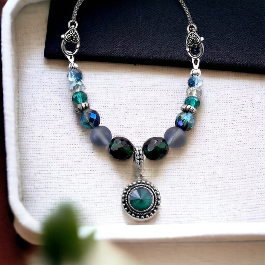 Snaplace Interchangeable Snap Button Necklace - Etsy