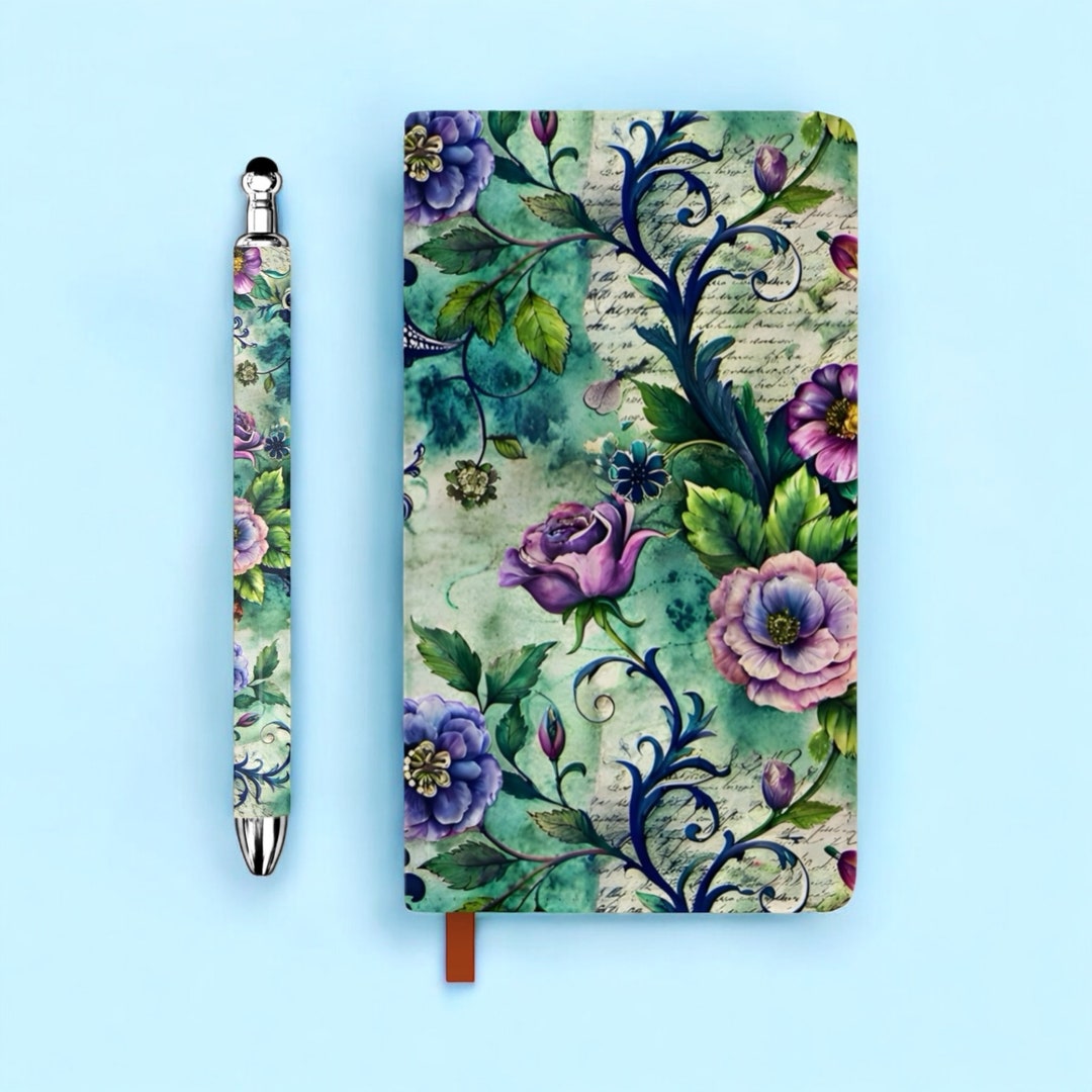 Personalized A6 Journal & Matching Gel Pen Set Notebook Notepad 200 ...
