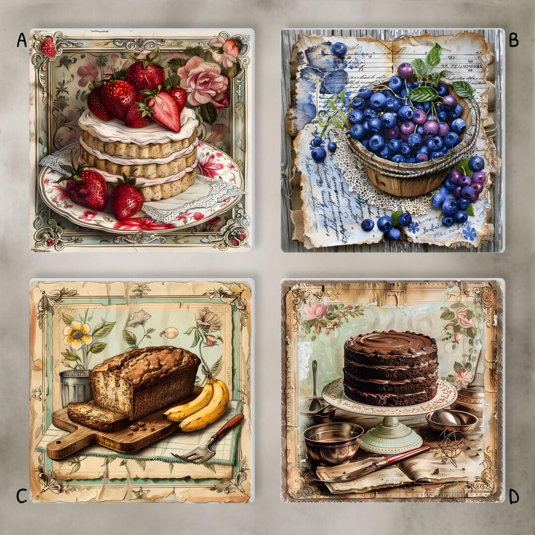 Ceramic Decorative Tile 6x6” * Glossy * Trivets * Tile Wall Art ...
