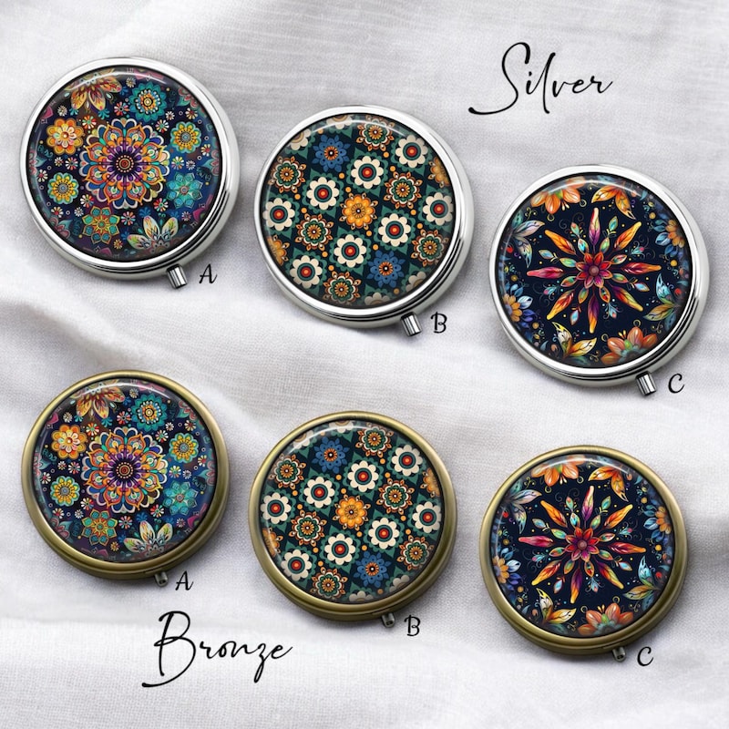 Silver Round Organizer - Etsy