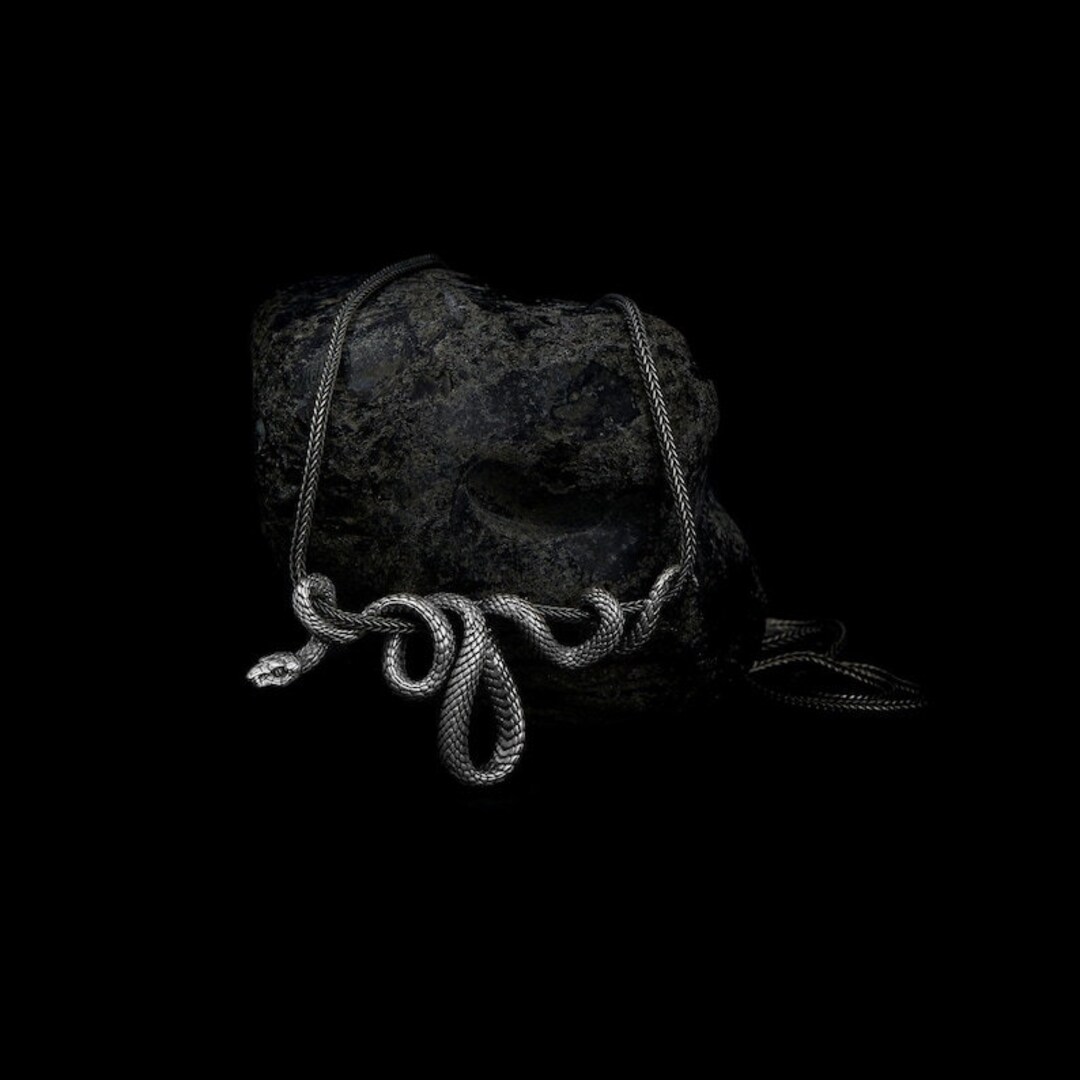 Snake Body Necklace Animal Charm Python Snake Pendant - Etsy