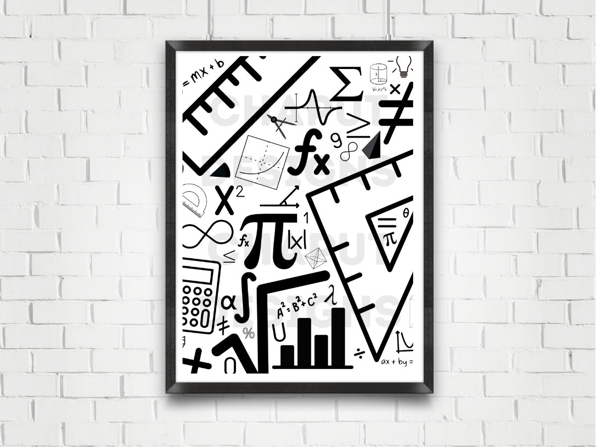 7 Educational Posters for High School Math Classroom, Printable Math ...