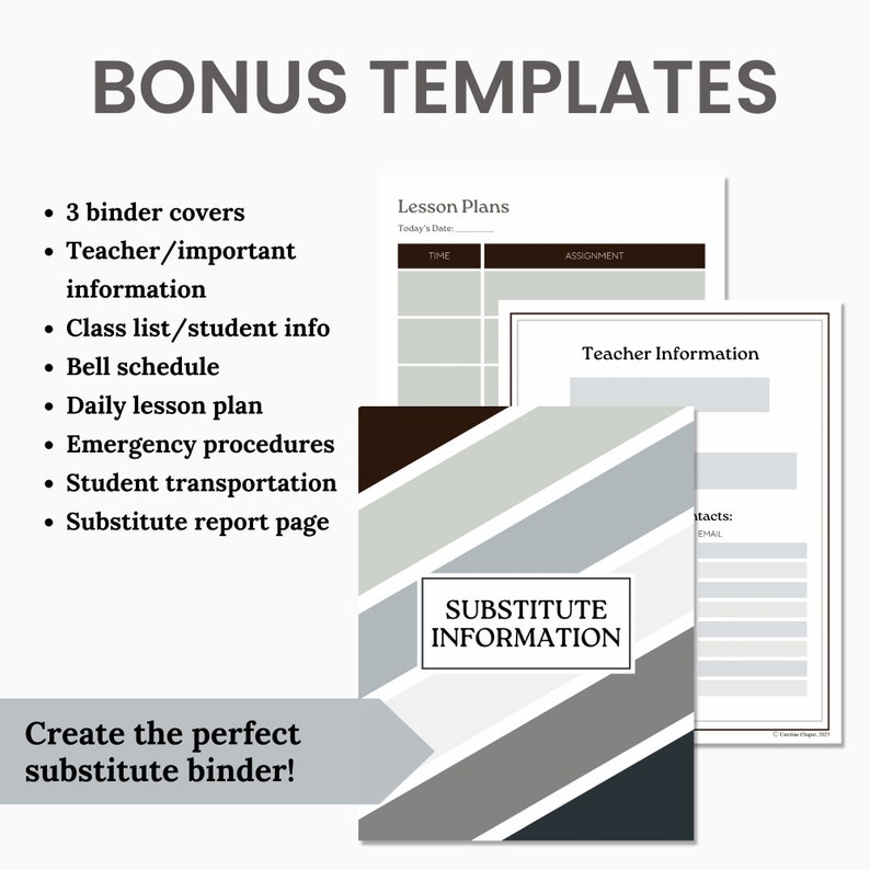 2023-2024 Teacher Planner With Classroom Organization - Etsy