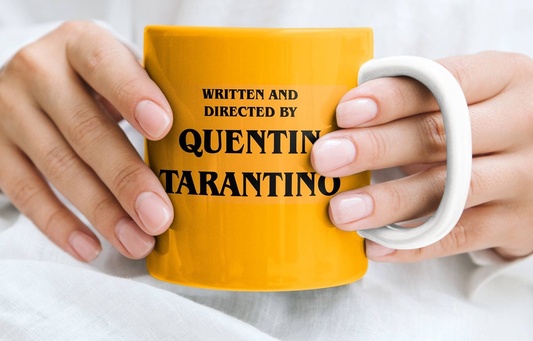Quentin Tarantino - Movie Mug - Directed by Quentin Tarantino - Gift ...