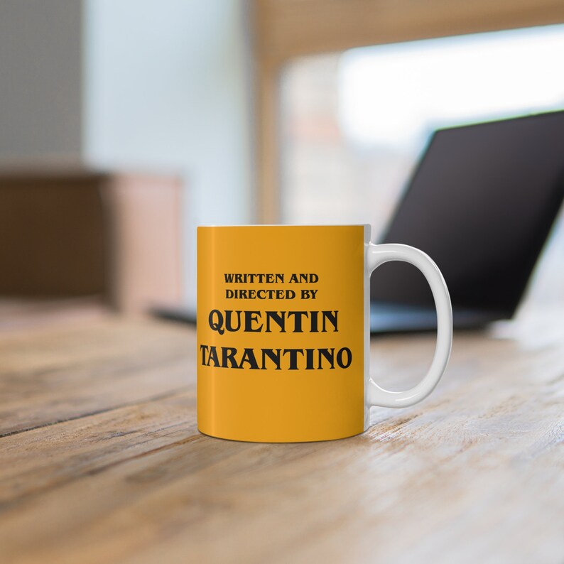 Quentin Tarantino - Movie Mug - Directed by Quentin Tarantino - Gift ...