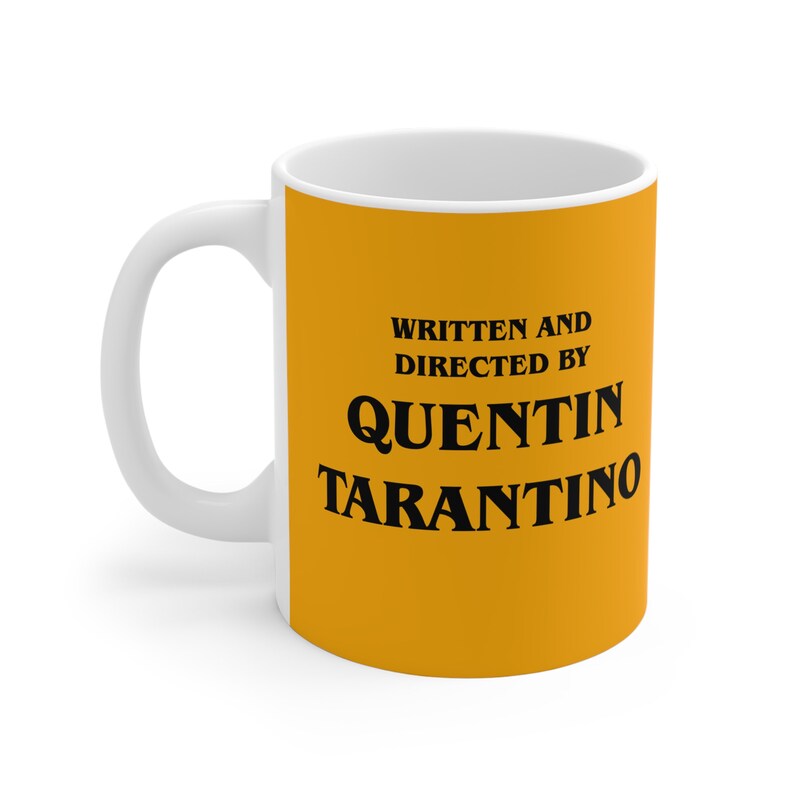Quentin Tarantino - Movie Mug - Directed by Quentin Tarantino - Gift ...