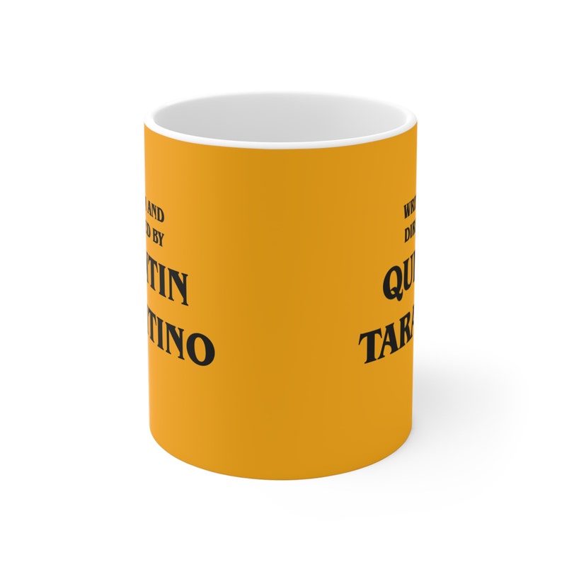 Quentin Tarantino - Movie Mug - Directed by Quentin Tarantino - Gift ...