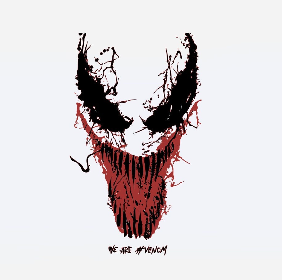 Layered Venom Svg/dxf/eps/png - Etsy