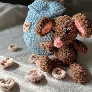 Mouse and Cookie Jar Crochet Pattern - Etsy