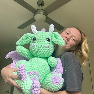 Jumbo Dragon Crochet Pattern - Etsy
