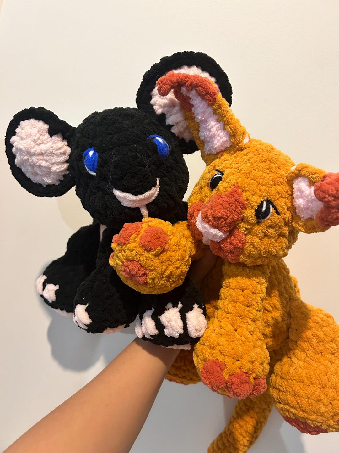 Lynx and Panther 2-in-1 Crochet Pattern - Etsy