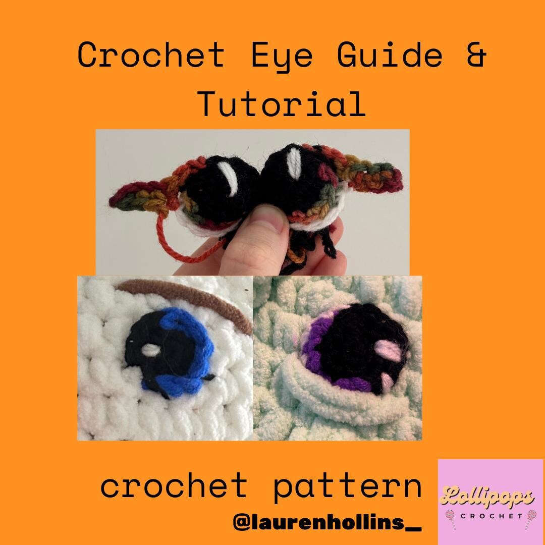 Crochet Eye PATTERN - Etsy