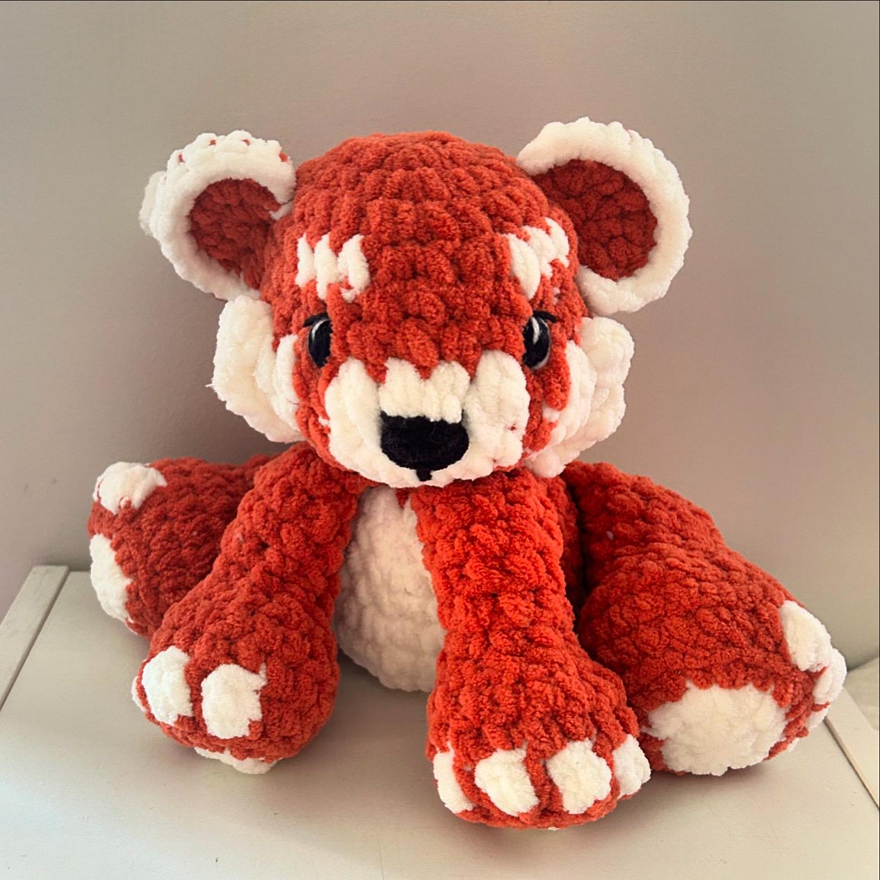 Red Panda Crochet Pattern - Etsy