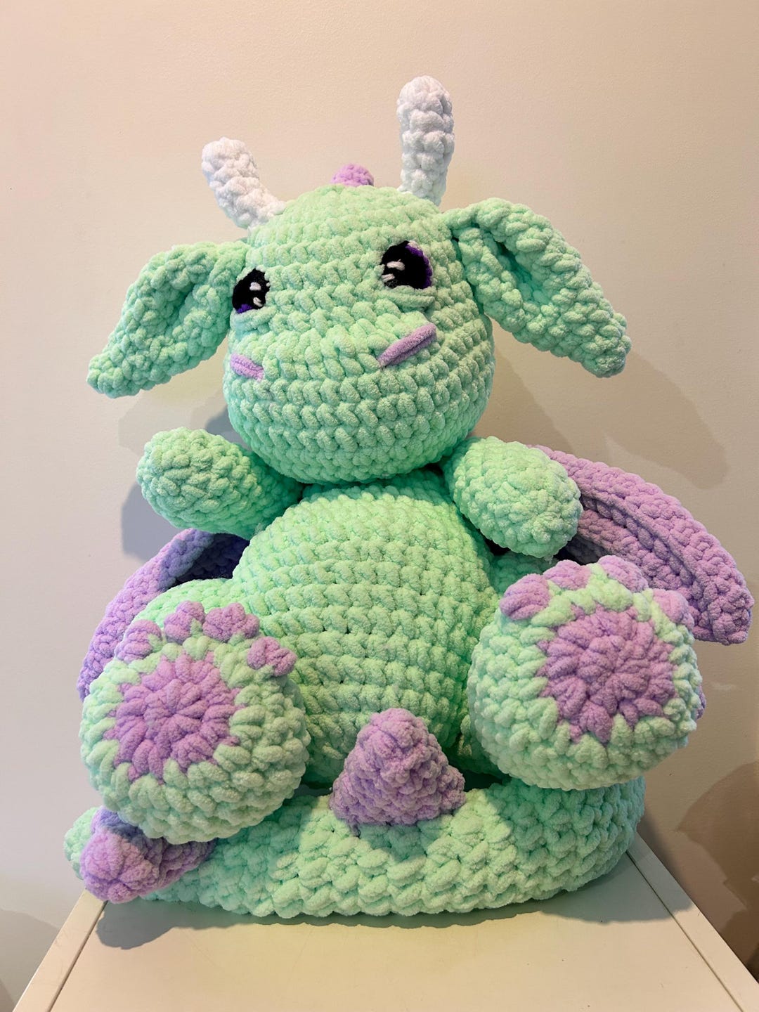 Jumbo Dragon Crochet Pattern - Etsy