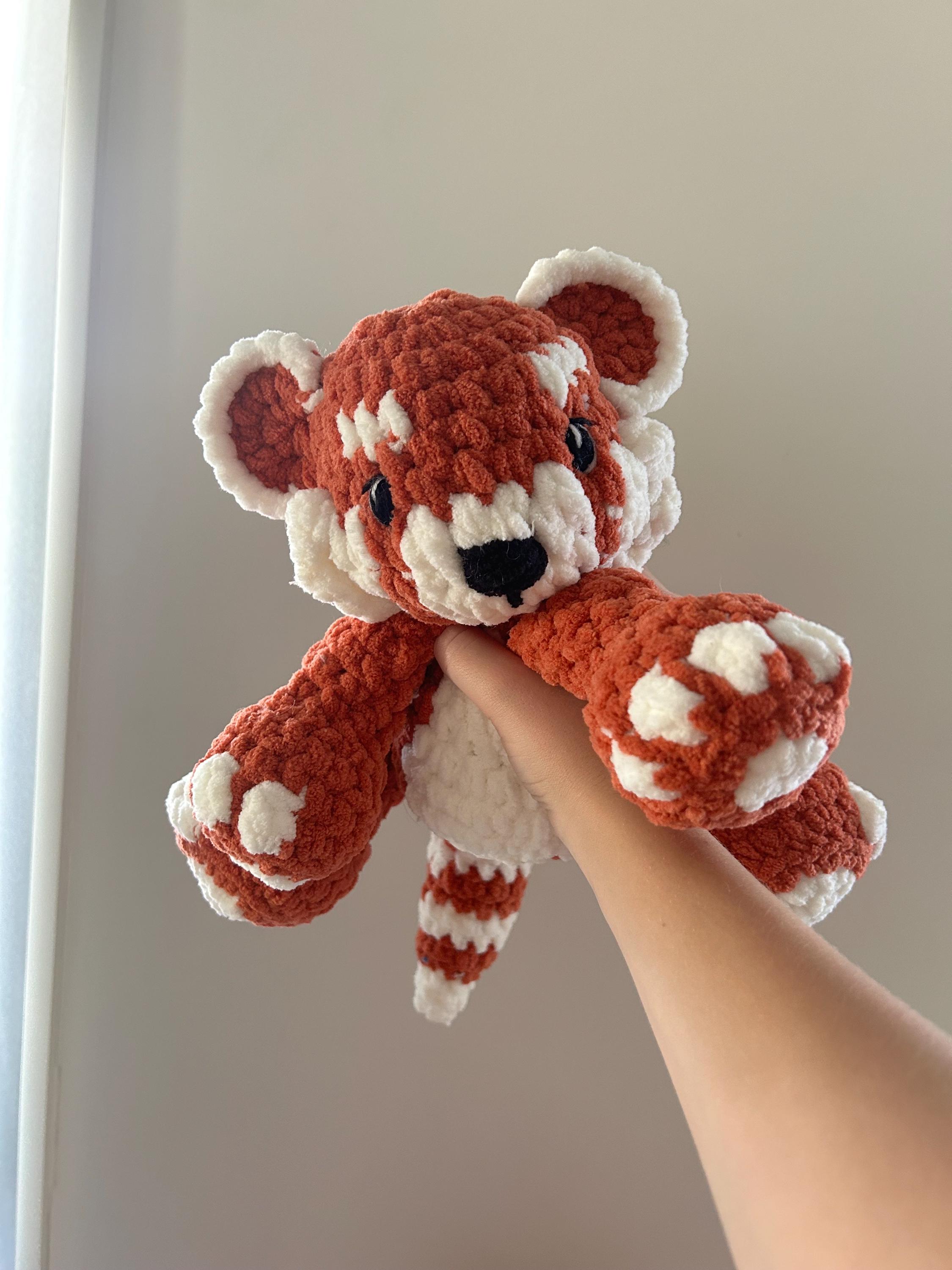 Red Panda Crochet Pattern - Etsy