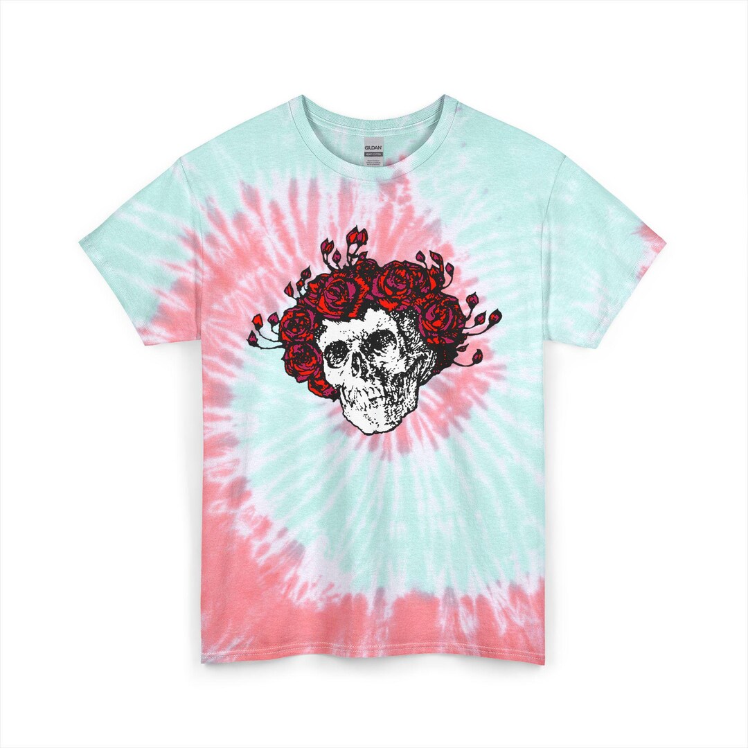 Grateful Dead Bertha Tie Dye T Shirt - Vintage Rock Band Tee - Retro ...