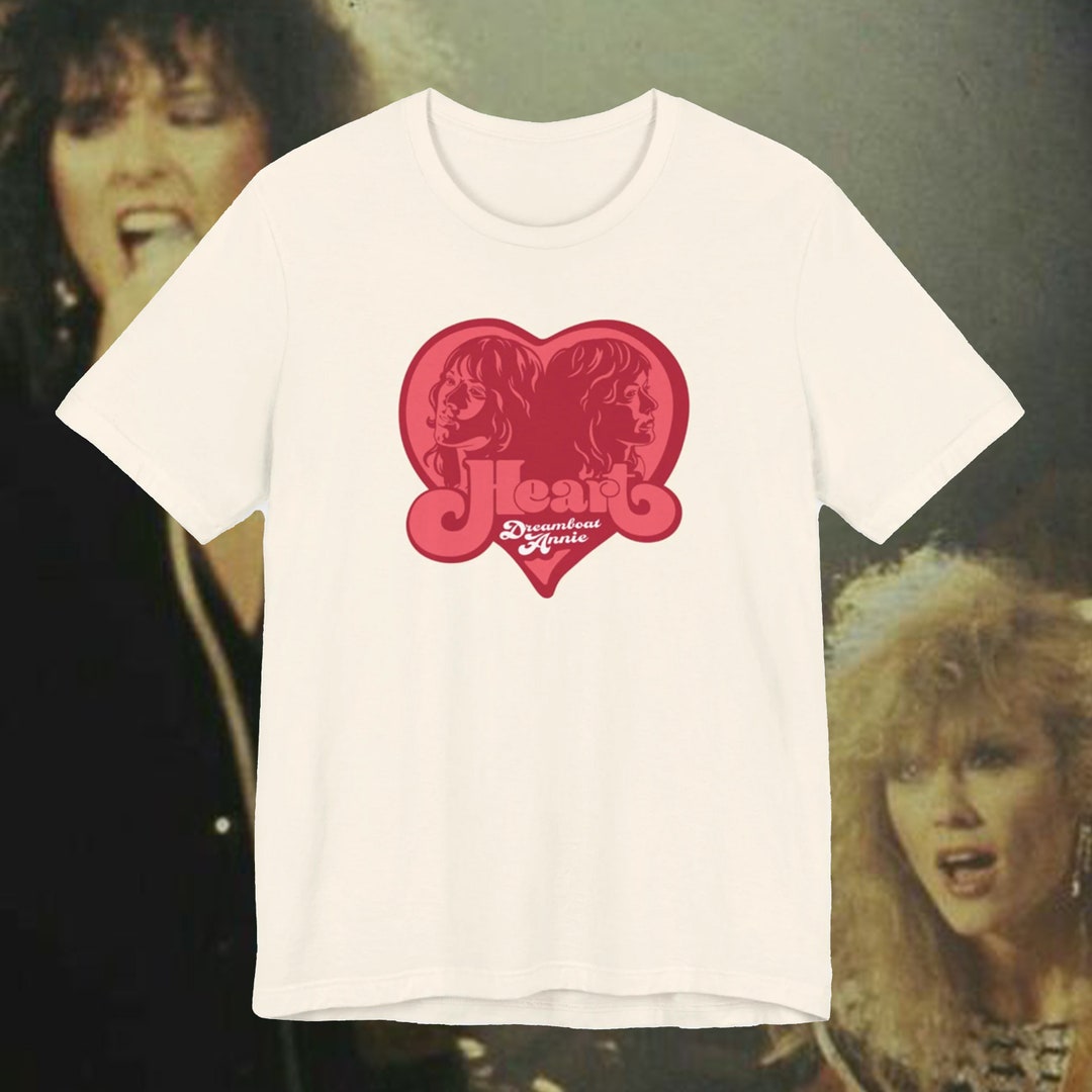 Heart Band Shirt music, Band, Shirt, Heart, Rock, 80s, Classic - Etsy