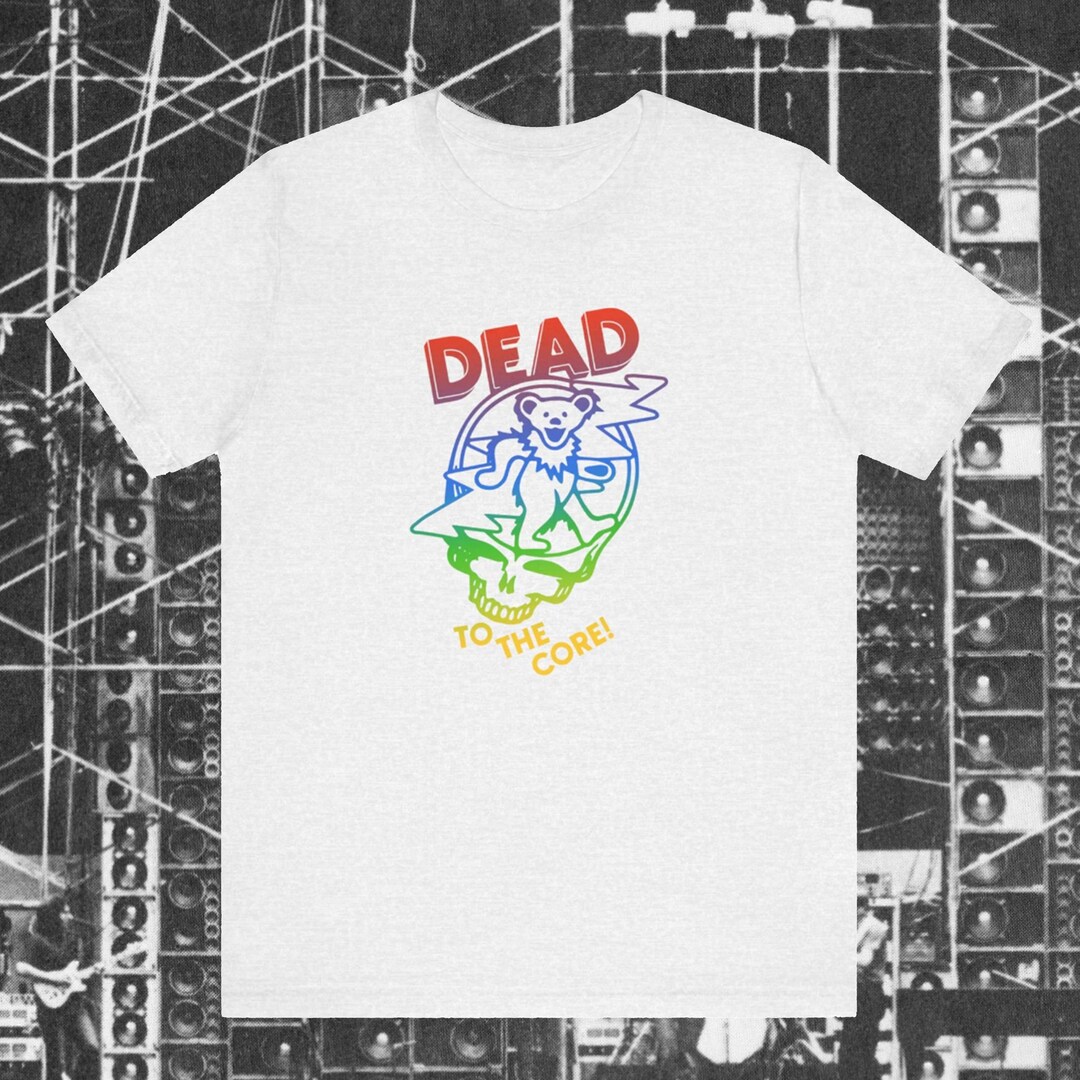 Dead to the Core Grateful Dead T-shirt - Classic Rock Band Tee - Iconic ...