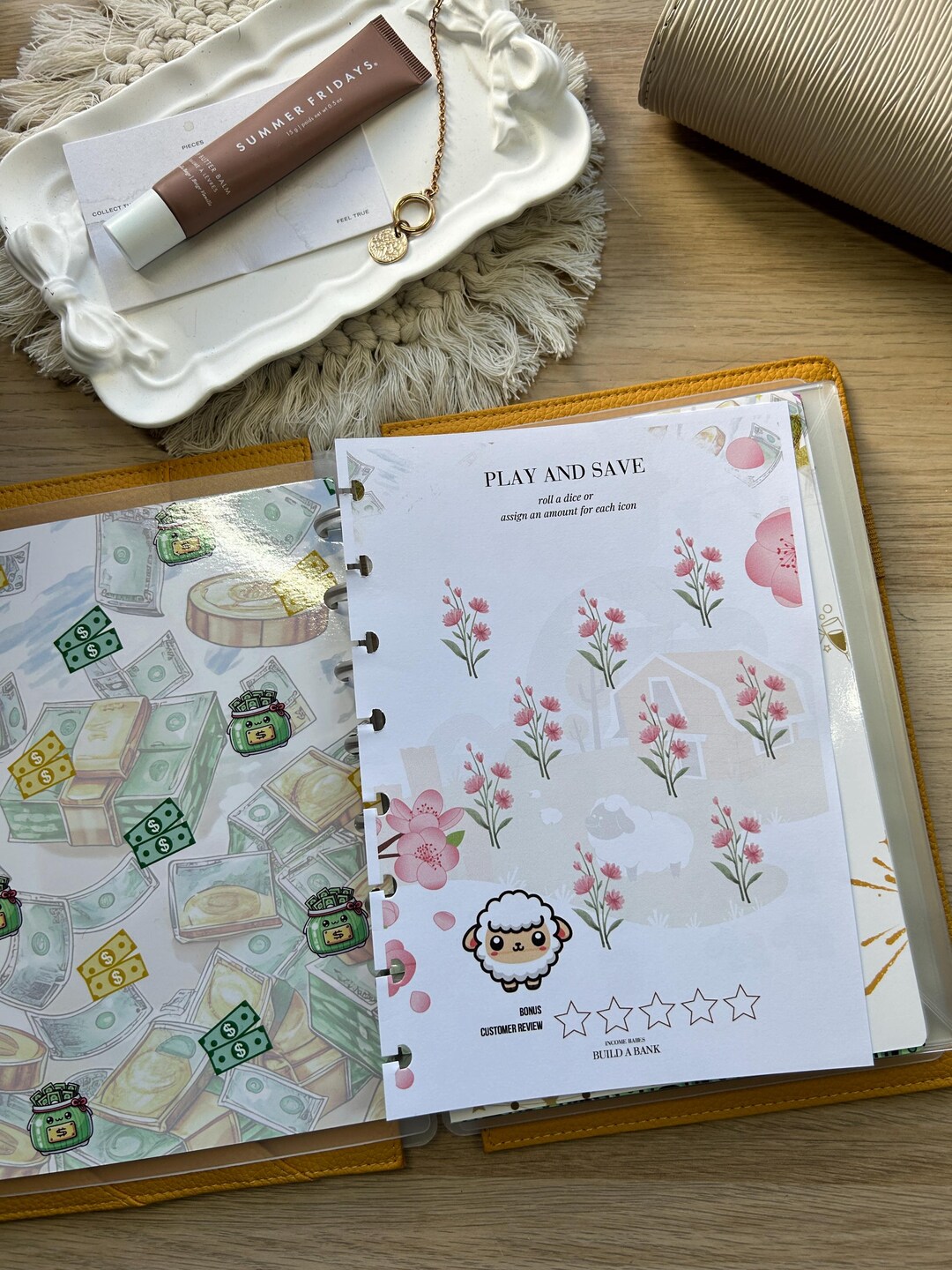 A5 Happy Sheep | Build A Bank ADD ON - Etsy