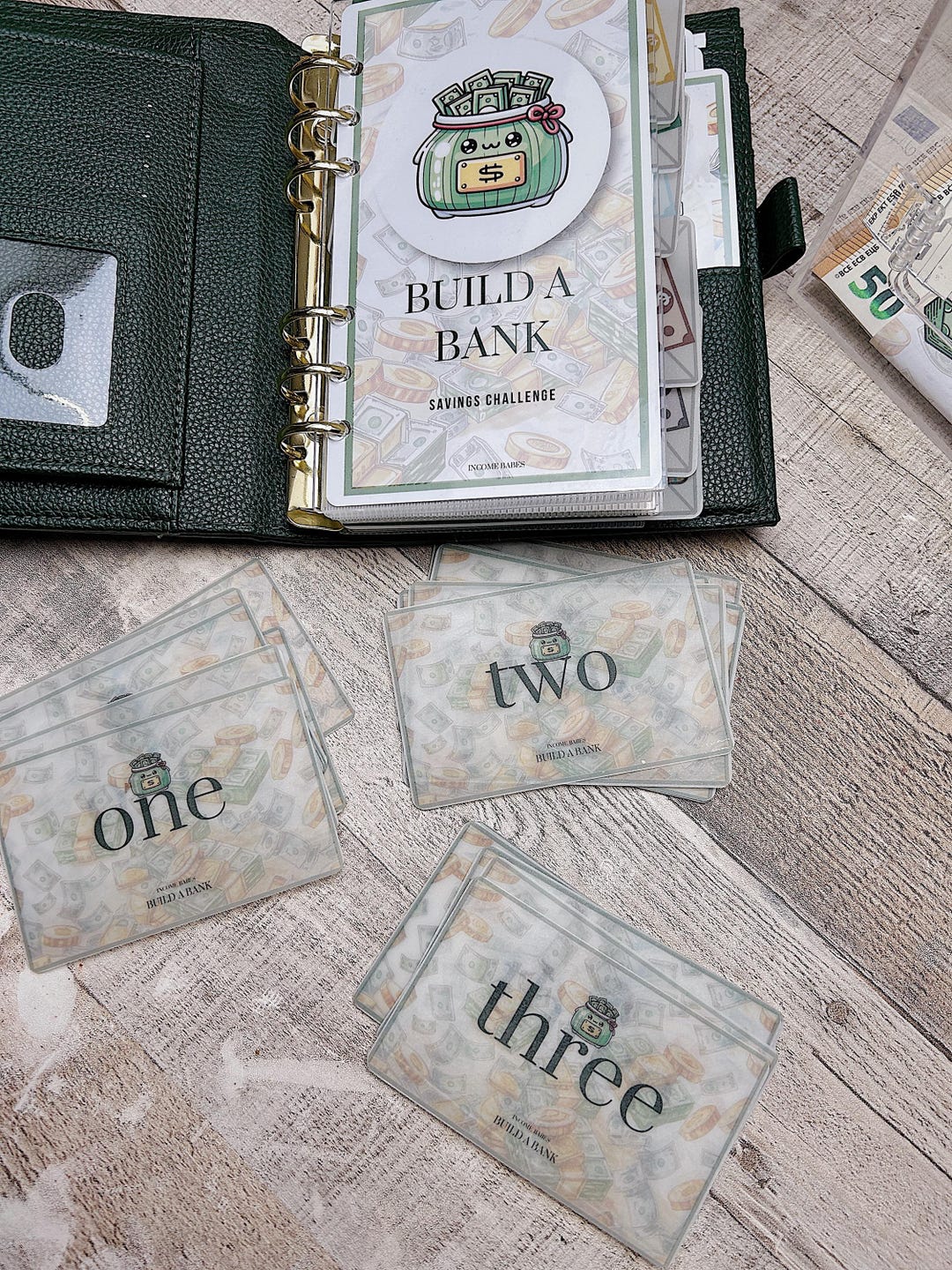 Build A Bank Prop Money Add on | PDF Downloadable | Savings Challenges ...