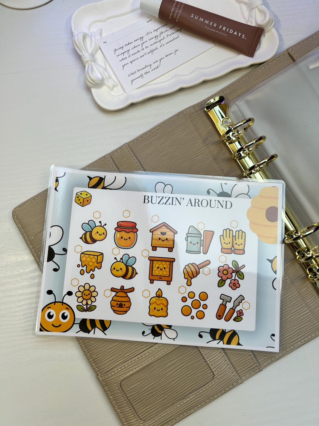 A5 BUZZIN BEES Savings Challenge | PNG Download - Etsy