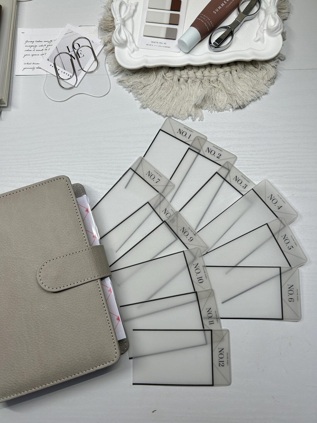 Simple TABS Inserts 12 PC | A6 PDF Download - Etsy
