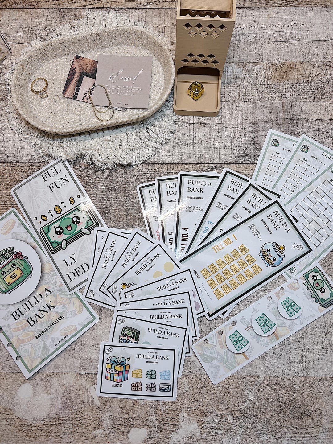 A6 Build A Bank 21pc PDF Savings Challenge | A4 PDF Downloadable - Etsy
