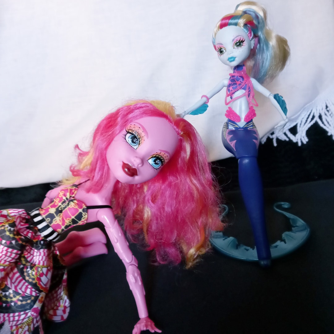 18 Inch Monster High With Mermaid 12 Inch Monster High - Etsy