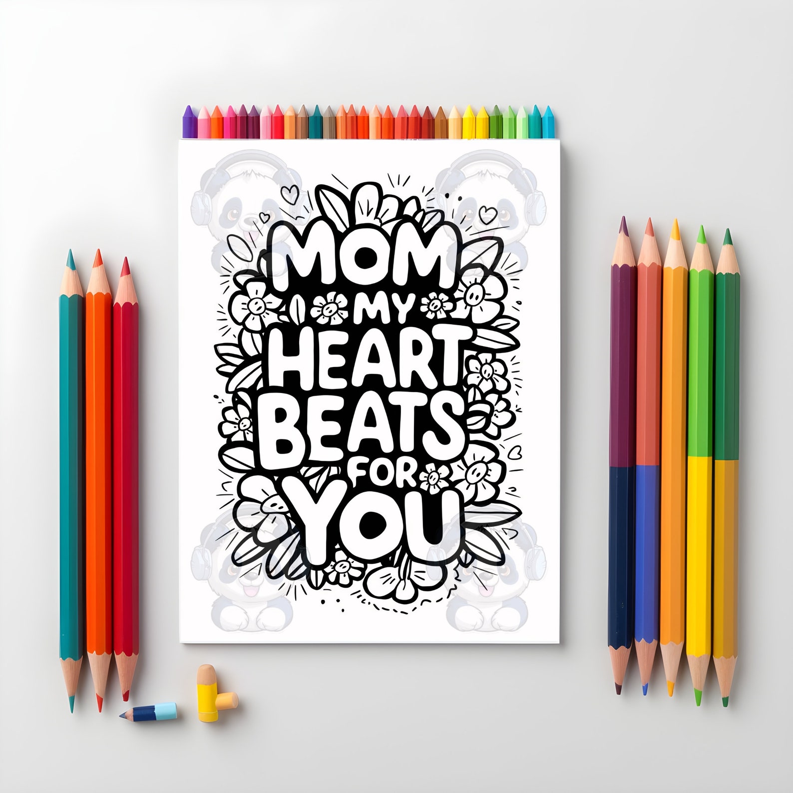 Mother's Day Quotes Coloring Pages: 25 Printable Designs (digital ...